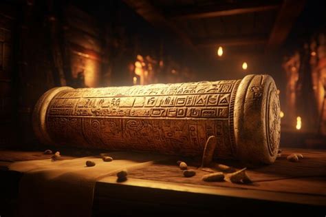Premium Ai Image An Ancient Scroll With Intricate Hieroglyphics Ill 00529 03 Premium Ai Image An Ancient Scroll With Intricate Hieroglyphics Ill 00529 03