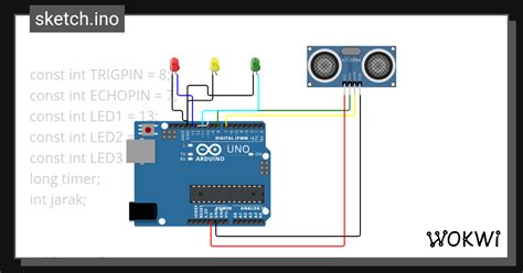 Alat Pengukur Air Wokwi Esp32 Stm32 Arduino Simulator