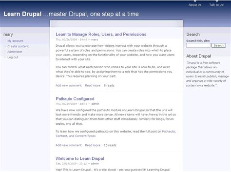 Building A Website With Drupal 6 Part 10 Reports Keeping Track The Coding Pad
