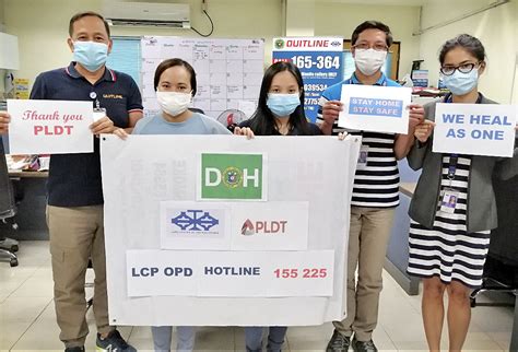 Pldt Enterprise And Lung Center Of The Philippines Launches 155225 Lcp Opd Hotline Megabites