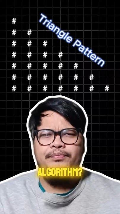 How To Solve Triangle Pattern Algorithm Javascript Livecoding Youtube