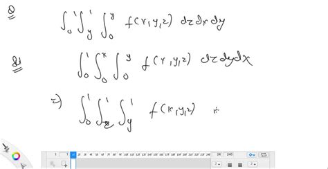 solved write five other iterated integrals that are equal to the given