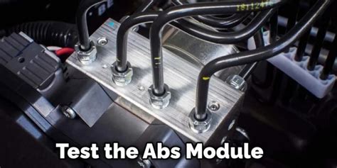 How To Test Abs Module With Multimeter Steps Instructions