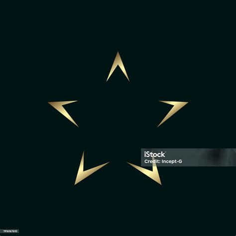 조명 효과와 반짝이는 별이 있는 어두운 배경에 금색과 고급 별 럭셔리 디자인 시상식 컨셉 벡터 일러스트 레이 션 개념에 대한 스톡 벡터 아트 및 기타 이미지 Istock