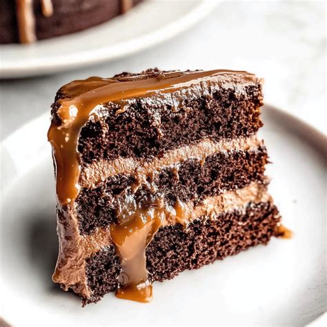 Delicious Moist Chocolate Caramel Cake For Sweet Indulgence