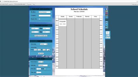 Babe Schedule Maker Examples And Forms