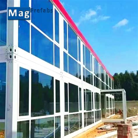 Prefab Flat Pack Field Modular Luxury Revomable Office Work Container Container House And