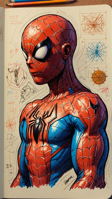 Default Sketchbook Style Marvels Amazing Spiderman By Otokoda On Deviantart