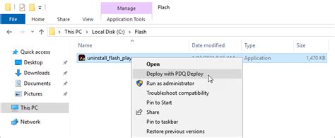 How To Silently Uninstall Flash From Your Network Computers PDQ
