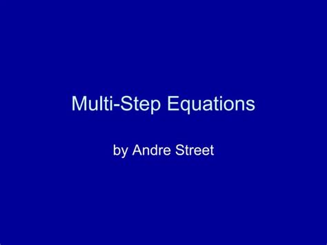 Multi Step Powerpoint Template Ppt
