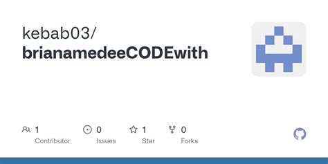 BrianamedeeCODEwith 4Tutorial 3D Py At Main Kebab03