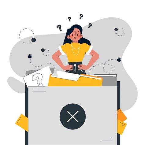 Нарисованная вручную иллюстрация без данных Бесплатный вектор