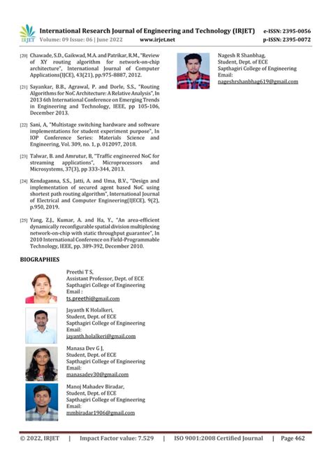 Design And Performance Analysis Of 8 X 8 Network On Chip Router Pdf