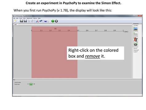 Ppt When You First Run Psychopy V 178 The Display Will Look Like This Powerpoint