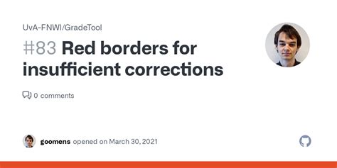 Red Borders For Insufficient Corrections · Issue 83 · Uva Fnwi Gradetool · Github