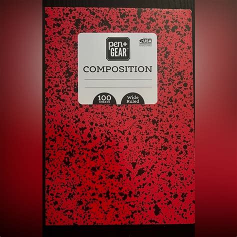 Pen Gear Office Composition Book 0 Pages 975 X 75 Pengear Back To