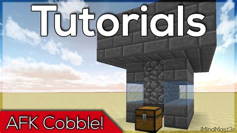 Easy Afk Cobblestone Generator Works In Skyblock 1 10 Minecraft Blog