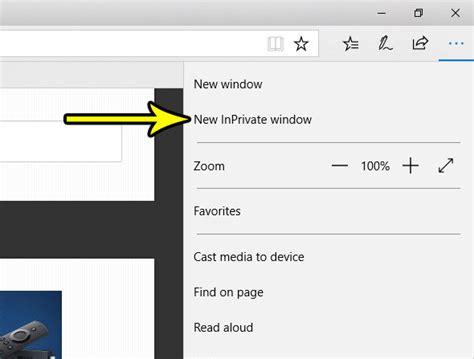 How To Start A Private Browsing Session In Microsoft Edge Solveyourtech