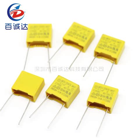 10pcs Mkp X2 0 1uf 275v Pitch 15mm Bm Yellow Capacitor Polyester Film Capacitor Lazada Ph
