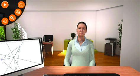 An Image Of The Simulator Virtual Environment Download Scientific Diagram