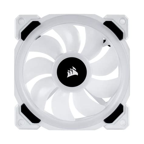 Best Buy CORSAIR LL Series RGB Dual Light Loop 120mm Computer Case Fan White CO 9050091 WW