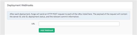 What Is The Payload For Laravel Forge Deployment Webhooks Devmarketer