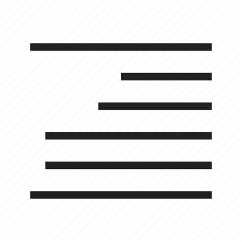 Adjustment Align Alignment Paragraph Right Text Word Icon