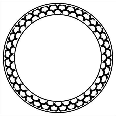 Simple Circle Border Vector Art Icons And Graphics For Free Download