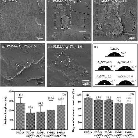 A‐e Feg‐sem Micrographs Of Cryogenic Fracture Cross Section F Water