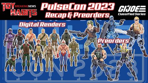 Hasbro Pulsecon 2023 Gi Joe Classified Series Recap And Preorders