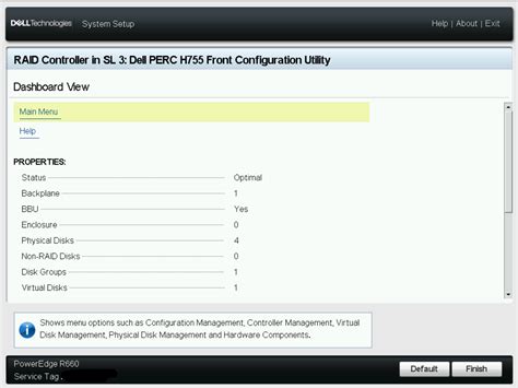 Creating A Virtual Disk And Selecting Raid Type On A Dell Poweredge Server