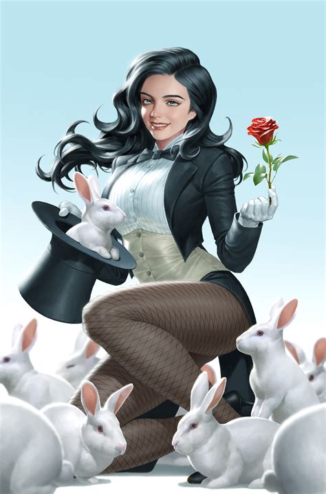 Zatanna Zatara Dc Comics Drawn By Yoonjunggeun Danbooru