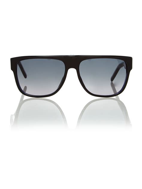 Dior Rectangle Sunglasses In Black For Men Lyst