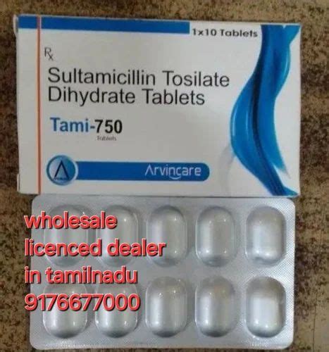 Sultamicillin 375 Mg Tablet At ₹ 250strip Sulbacin Tablet In Chennai