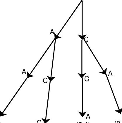 Suffix Trie For Sequences ACCA And CCAAG With Length 3 Download Scientific Diagram