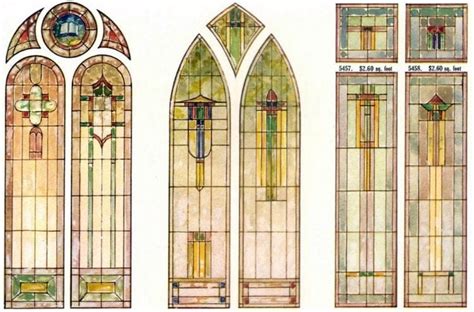 Antique Stained Glass Church Windows Glass Designs