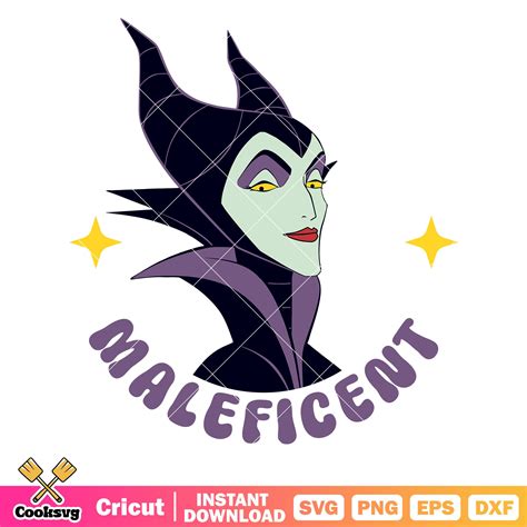 Maleficent Disney Villain Era Svg Maleficen Svg Disney Villains Svg