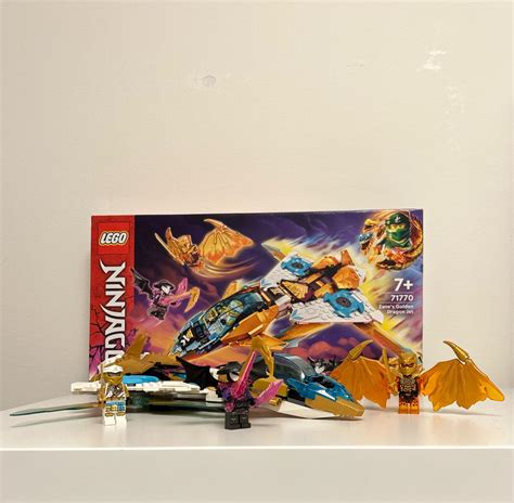 Got Zanes Golden Dragon Jet For My Birthday Rninjago
