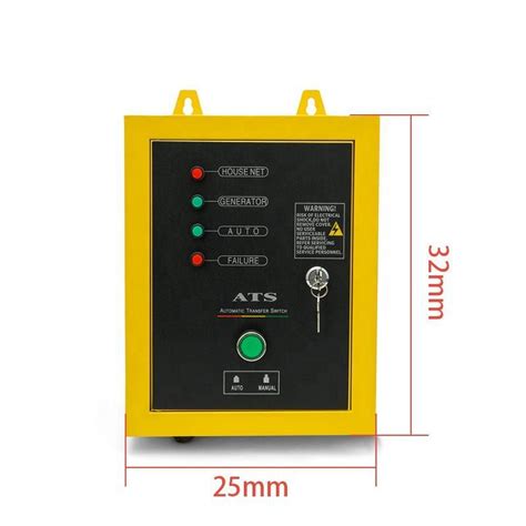 Auto Ats Control Box Module Start Stop Single Phase 220v 240v Gasoline Generator Controller
