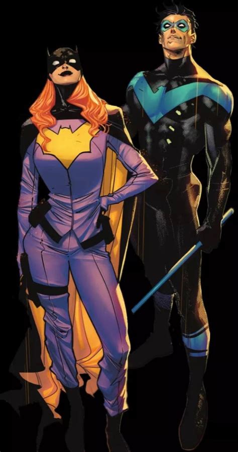 Nightwing And Batgirl By Khaleesiwendy On Deviantart