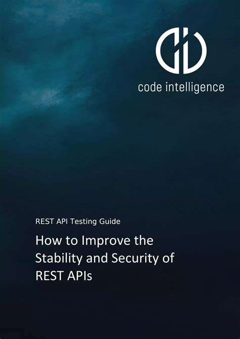 Best Practices For REST API Testing Code Intelligence