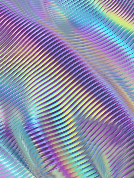 prismatic iridescent gradient surface with abstract shapes multipurpose