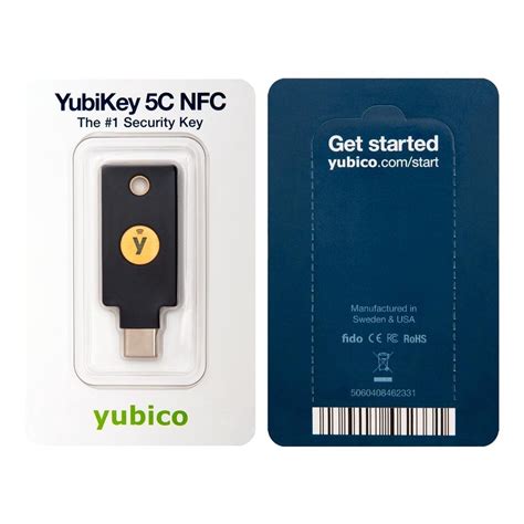 Yubikey 5c Nfc Yubico Two Factor Authentication Security Key Usb C