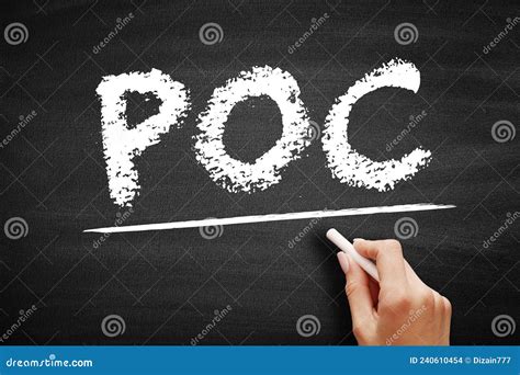 POC Proof Of Concept Realization Of A Certain Method Or Idea In Order To Demonstrate Its