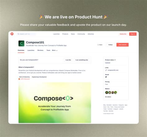Cavin Macwan On Linkedin Were Officially Launching Compose101 Linkedin Page 🎉 Join Our Page For