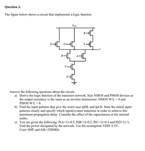 Solved Question The Figure Below Shows A Circuit That Chegg