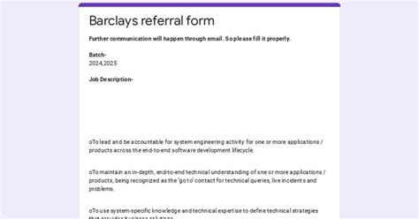 Nawansh Singla On Linkedin Barclays Referral Form