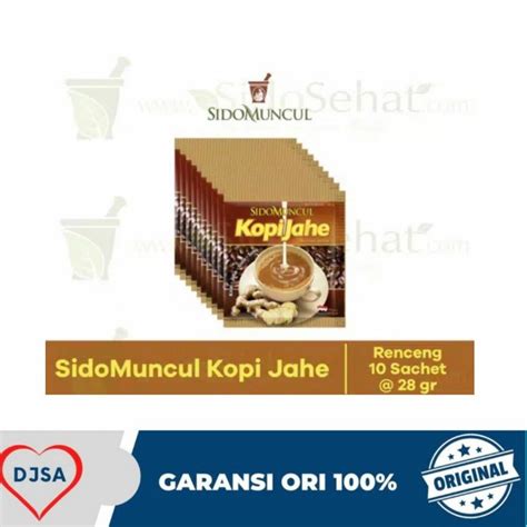 Jual Sido Muncul Kopi Jahe Biji Robusta Arabica Penghangat Tubuh Shopee Indonesia