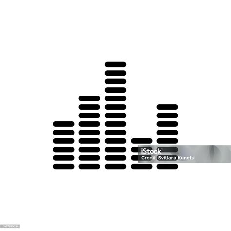 이퀄라이저 라인 아이콘입니다 노래 노래 음표 듣기 비트 베이스 음악가 장르 히트곡 휴식 멜로디 악기 콘서트 작곡가 음악 개념입니다 벡터 블랙 라인 아이콘 Film