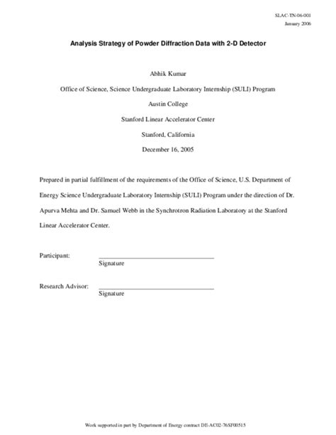 Pdf Analysis Strategy Of Powder Diffraction Data With 2 D Detector